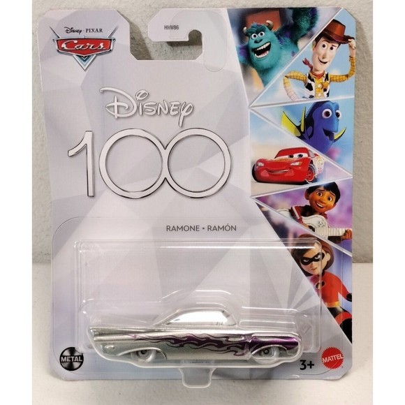 Mattel | Toys | 223 Disney 00 Year Pixar Cars Silver Chrome Metal ...